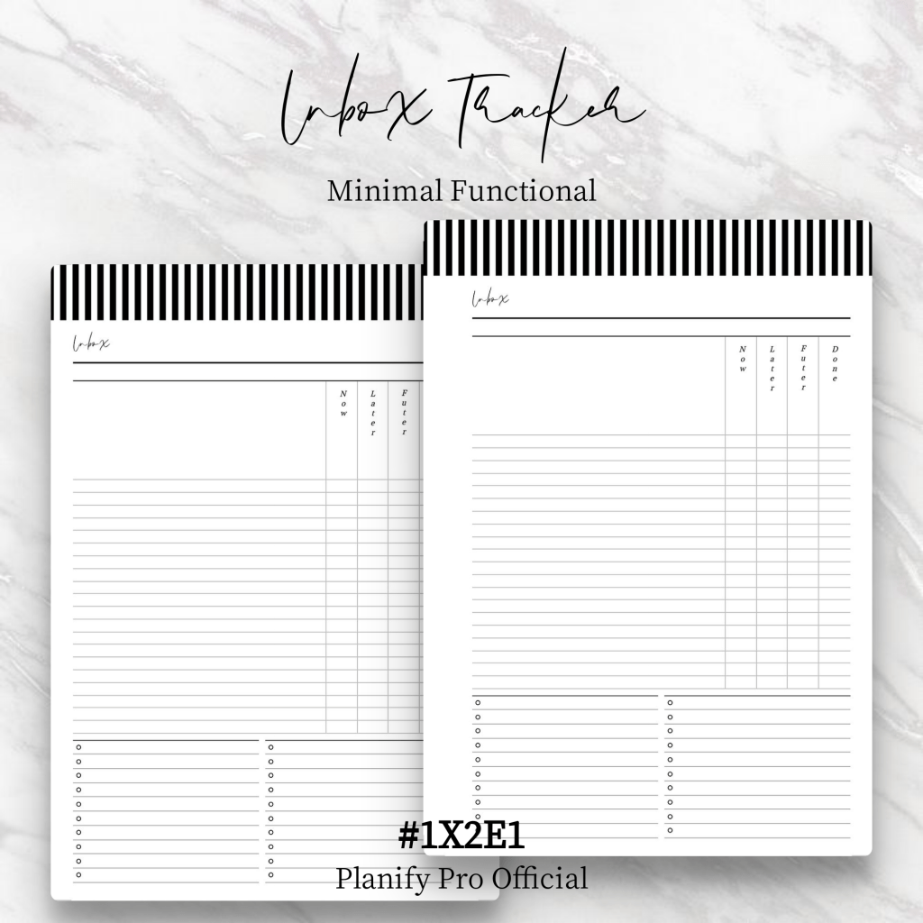 Minimal Planner Collection