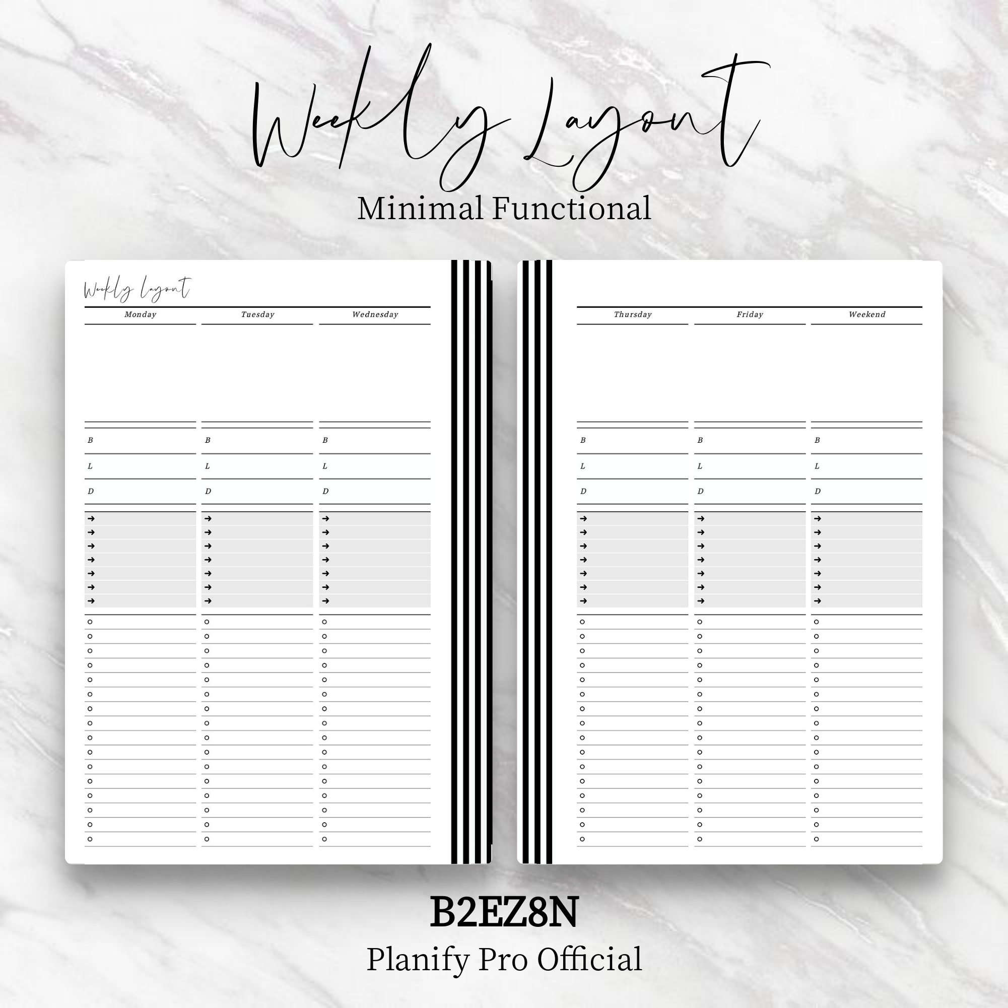 Minimal Planner Collection