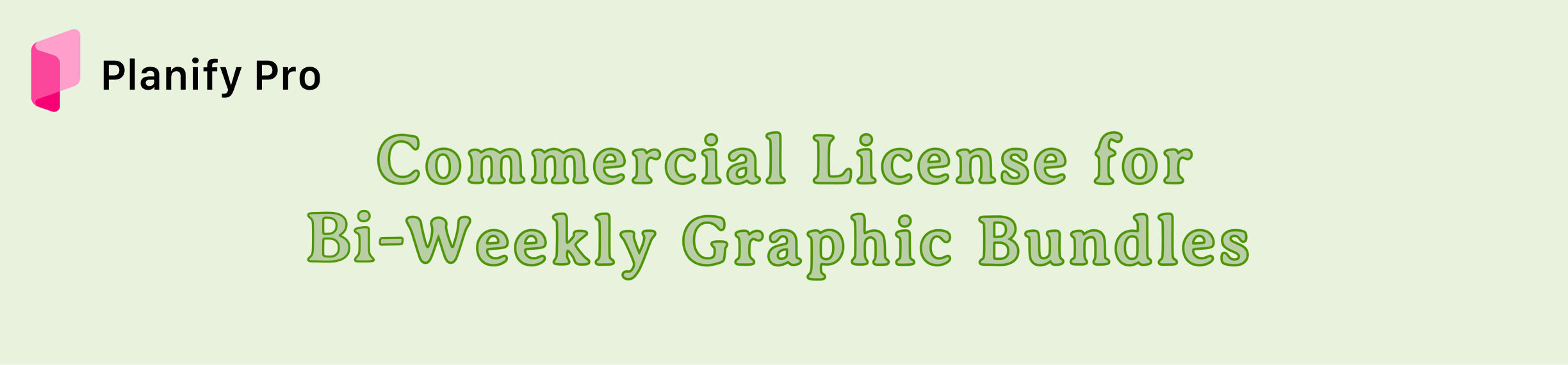 Commercial License for Graphic Bundles