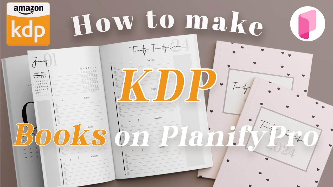How to make KDP Books with Planify Pro