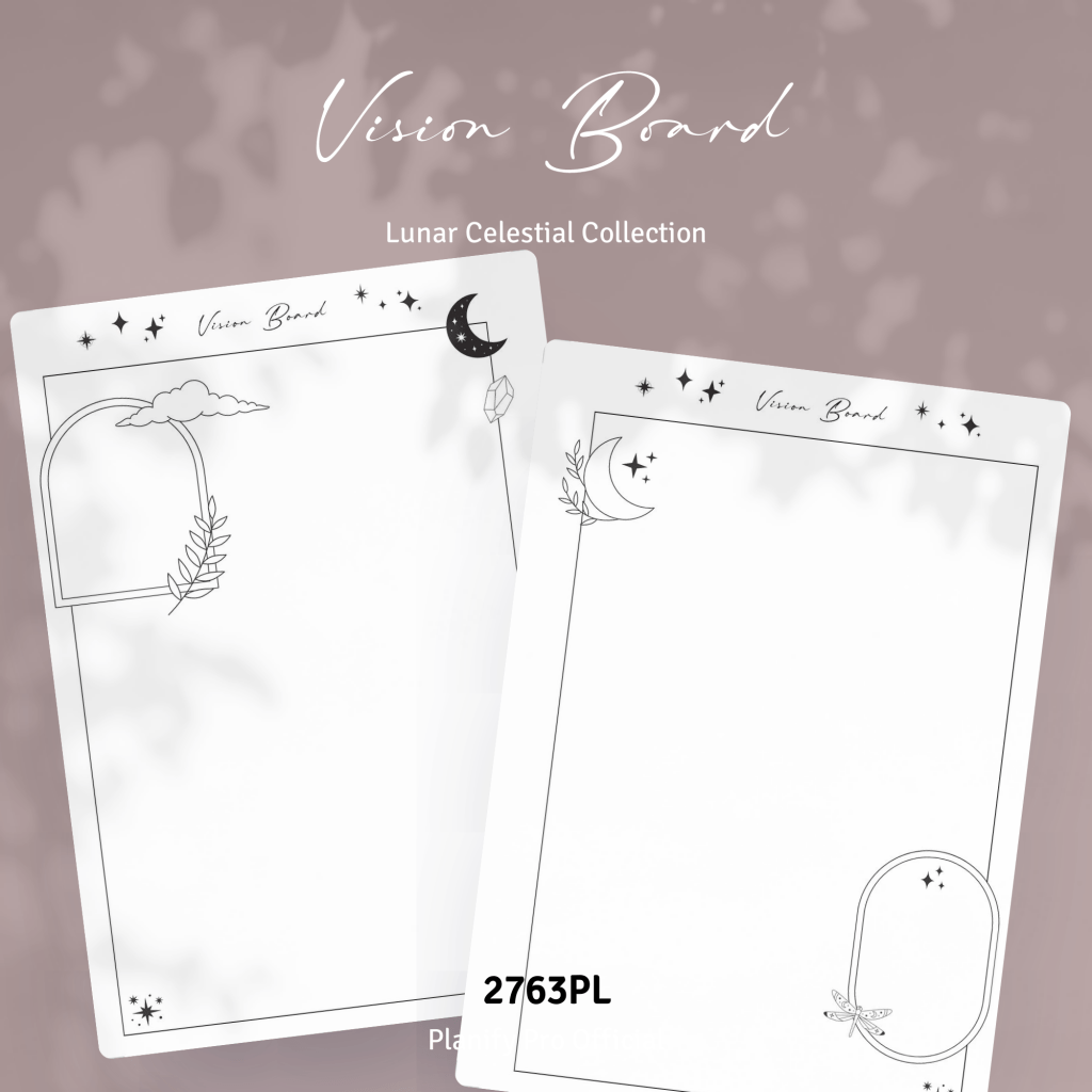 Vision Board - Celestial Lunar - Planify Pro