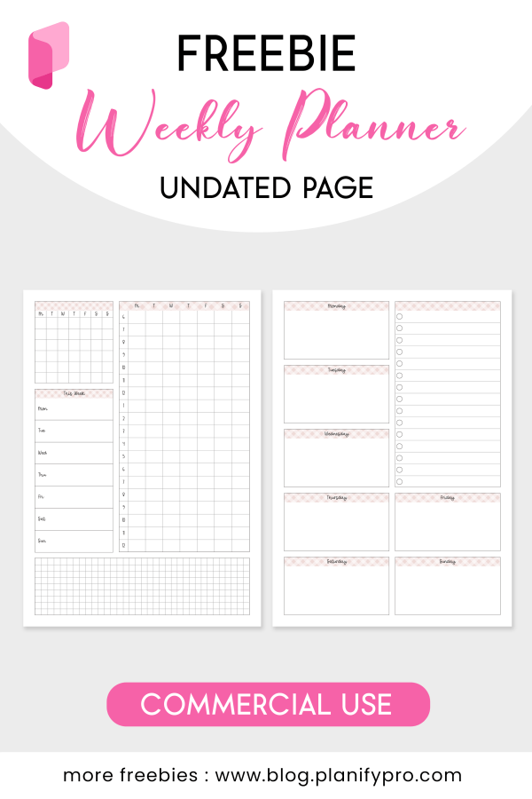 Freebie Weekly Planner 3