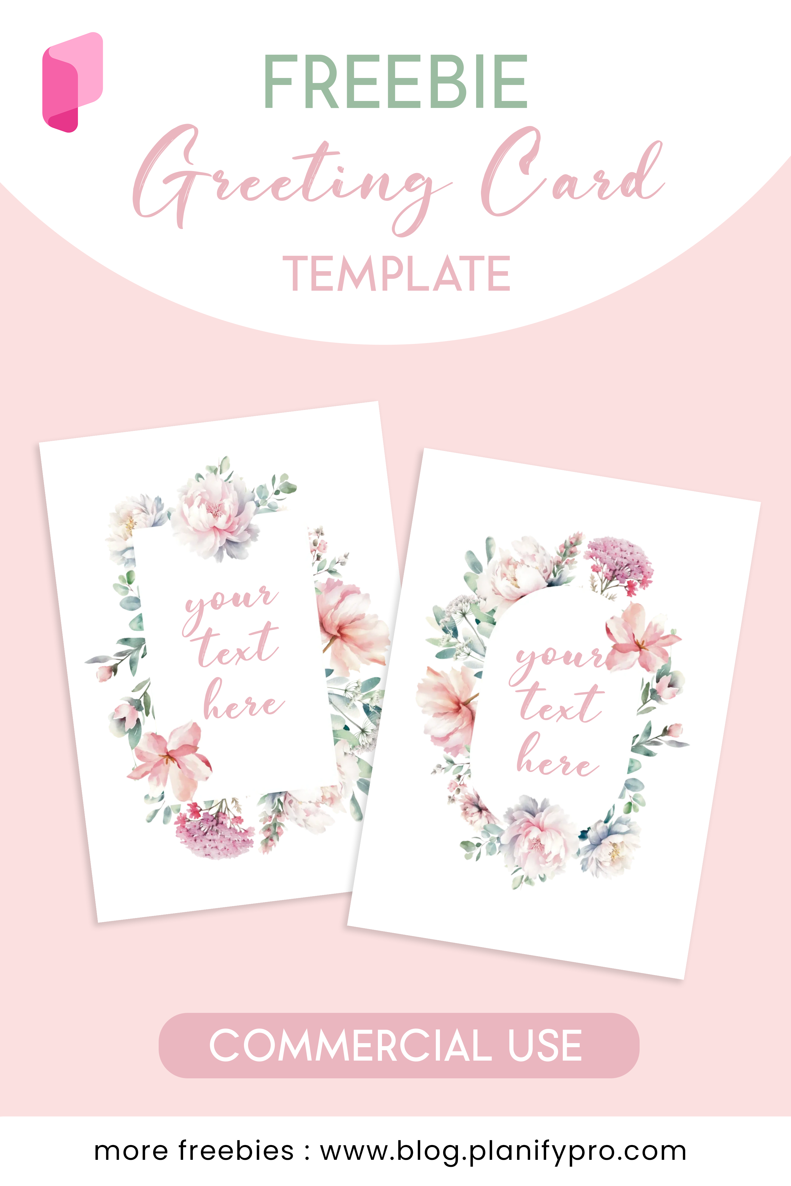 Freebie Greeting Card Template 1