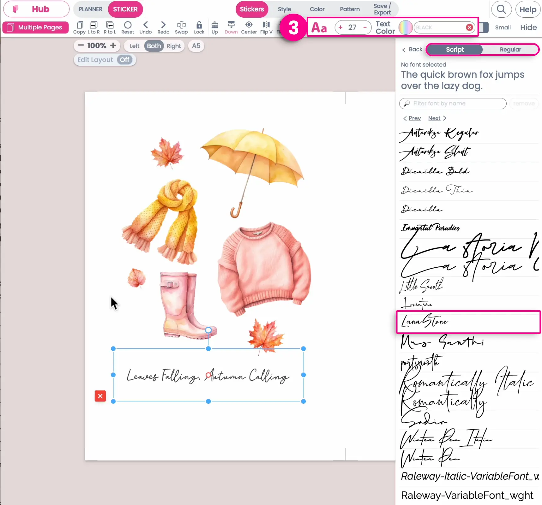 Sticker Placement Rules Explained - Planify Pro