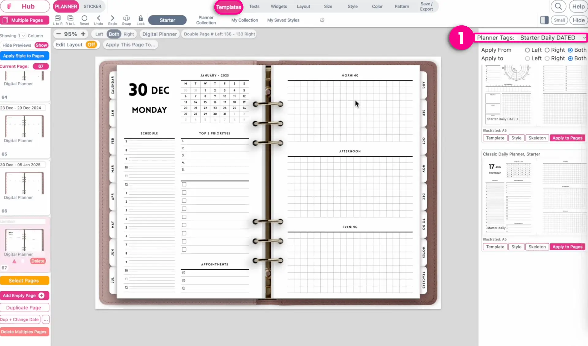 How to Create Digital Planner with Automatic Linking - Planify Pro