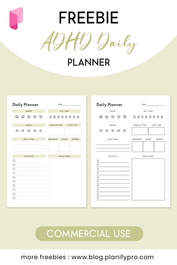Freebie ADHD Daily Planner (1)