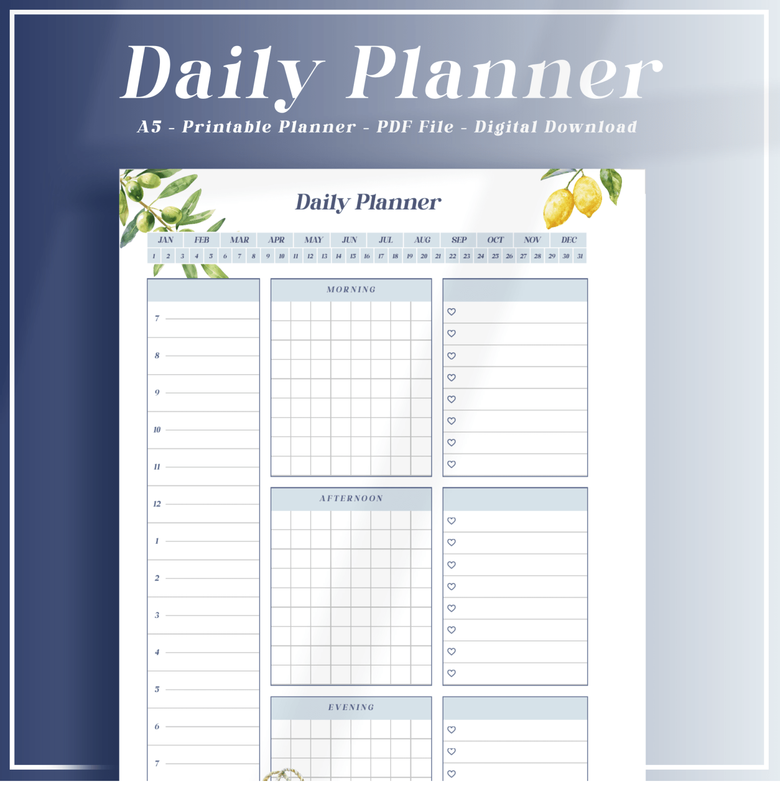 Customizable Planner Templates on Planify Pro