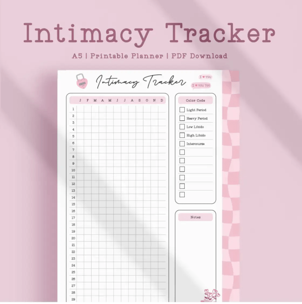 Intimacy Tracker - Sweet Valentine - Planify Pro