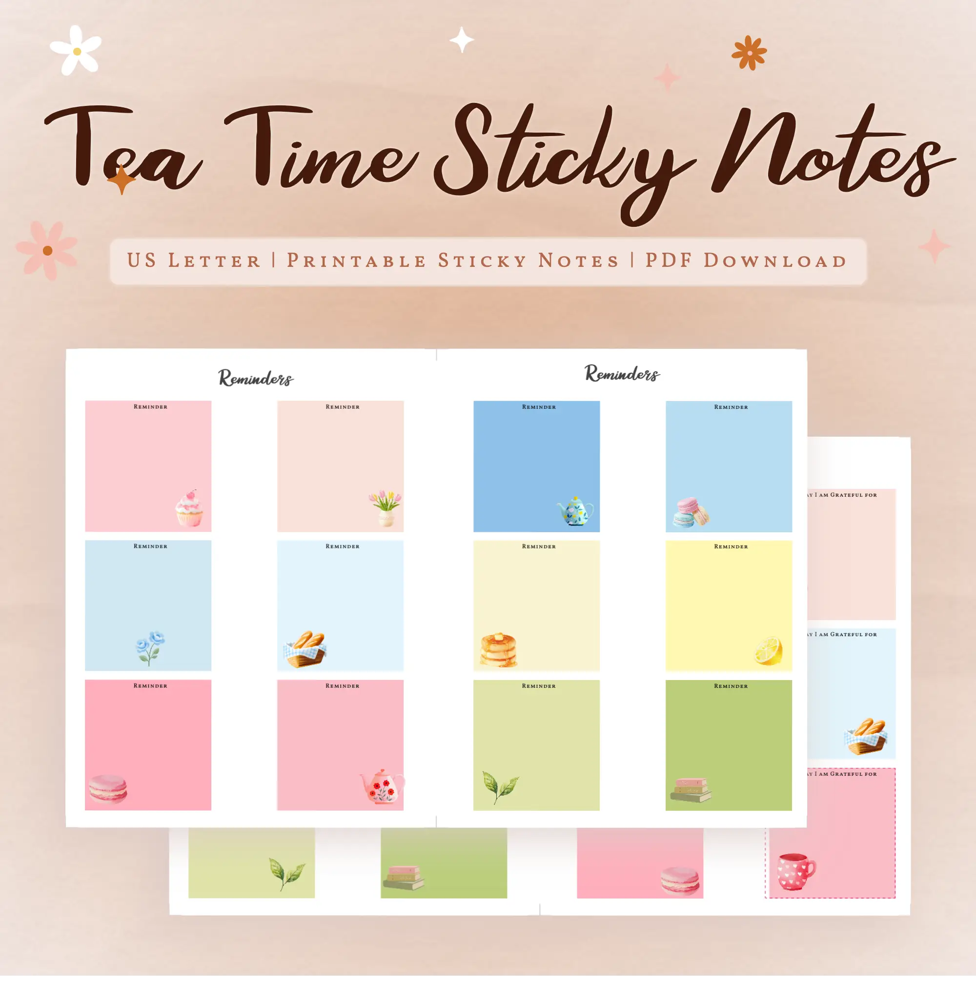 Sticky Notes - Tea time - Planify Pro